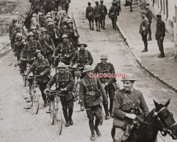 WW1 France 1917 photo Newfoundland Regiment after battle of Monchy ...