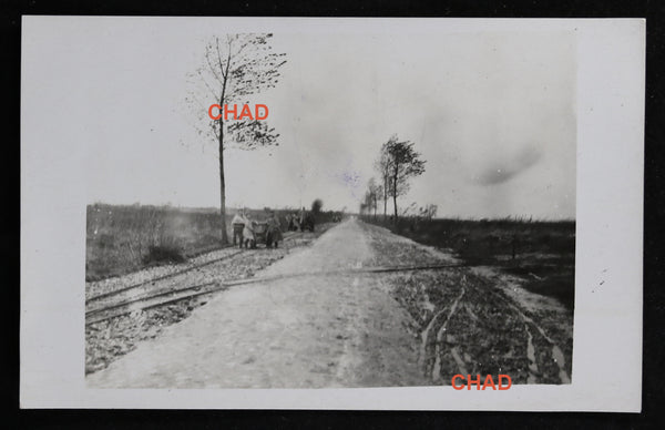 @1916 WW1 RPPC German photo road from Ypres to Zonnebeke - Chadbourne ...