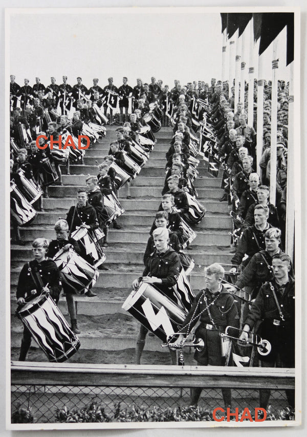 1936 German propaganda photograph Hitler Youth Rally - Chadbourne ...