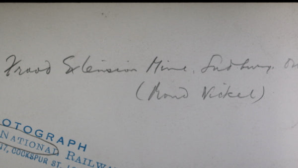 Canada photo Frood Extension Mine, Sudbury Ontario c. 1928 - Chadbourne ...