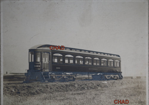 Photo of trolley car built by John Stevenson early 1900s - Chadbourne ...